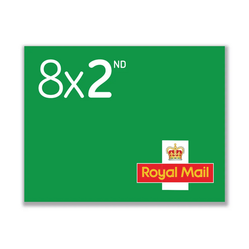 Royal Mail 2nd Class Stamp Book (Book of 8 Stamps) – British Modules
